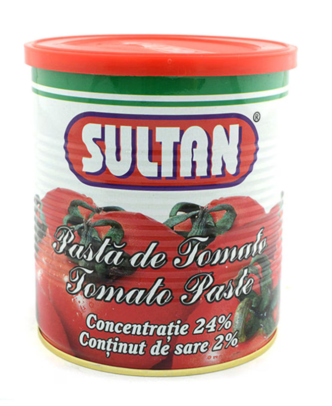 Sultan Pasta de tomate 24% 800g - Baza pentru Mancare